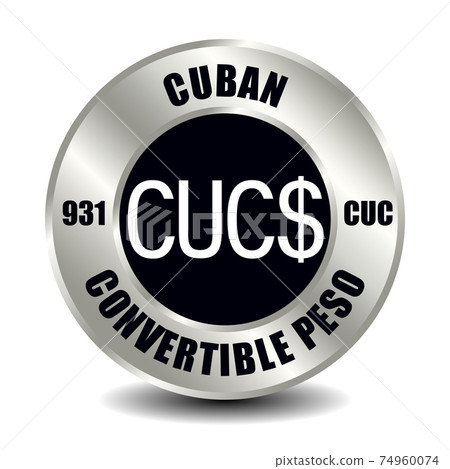 Cuban convertible peso CUC - Stock Illustration [74960074] - PIXTA