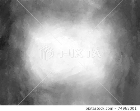 Soft watercolor frame black and white... - Stock Illustration [74965001 ...