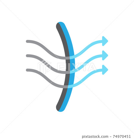 Air Filter Icon, Hepa Filtration Symbol, Dust... - Stock Illustration ...
