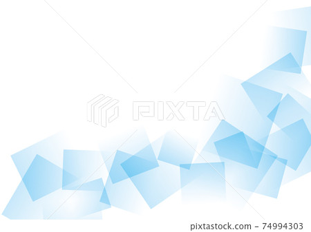 Rectangle abstract background blue - Stock Illustration [74994303] - PIXTA