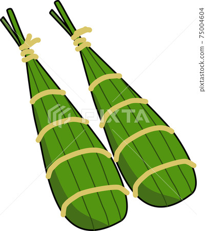 Two side-by-side chimaki - Stock Illustration [75004604] - PIXTA