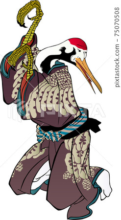 Ukiyo-e Tsuruo Part 2 - Stock Illustration [75070508] - PIXTA
