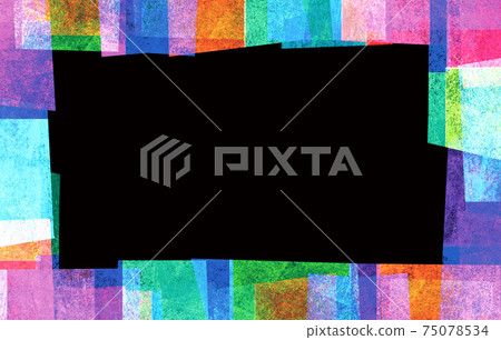 Background material colorful texture - Stock Illustration [75078534 ...