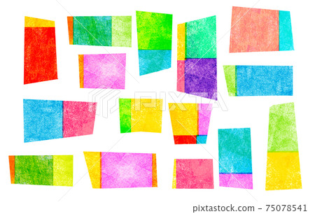 Background material colorful texture - Stock Illustration [75078541 ...
