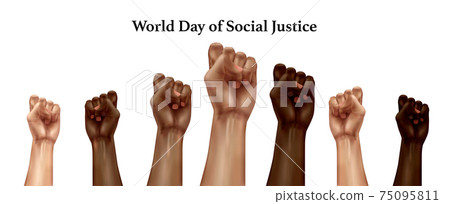 World Day Of Social Justice - Stock Illustration [75095811] - PIXTA