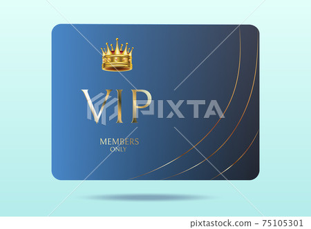 Vip card vectors. Gold card. Blue lilac... - Stock Illustration ...