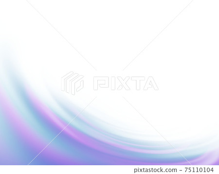 Wave frame background material - Stock Illustration [75110104] - PIXTA
