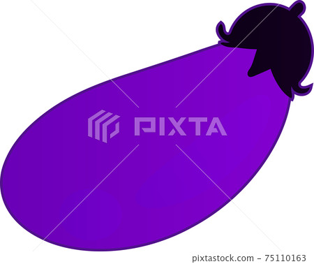 Simple and cute Nasubi - Stock Illustration [75110163] - PIXTA