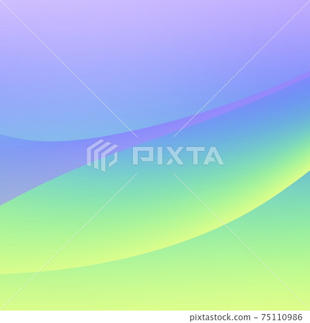 Bright purple to yellow gradient wave - Stock Illustration [75110986 ...