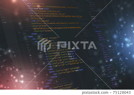 html web developing computer technology - Stock Illustration [75128043 ...