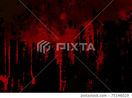 Fantastic horror red and black bleeding texture... - Stock Illustration ...