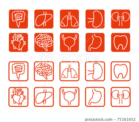 Built-in icon set - Stock Illustration [75161652] - PIXTA
