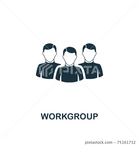 Workgroup icon. Premium style design from... - Stock Illustration ...