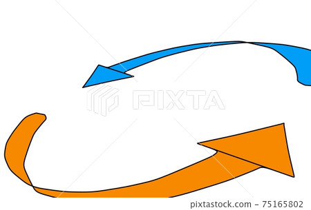Apertured arrow loop - Stock Illustration [75165802] - PIXTA