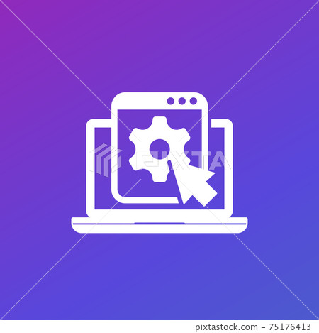admin panel vector icon for web, apps-插圖素材 [75176413] - PIXTA圖庫