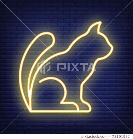 Cat Icon. Concept for Healthcare Medicine and... - Stock Illustration ...