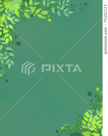 Simple fresh green frame background green _ no... - Stock Illustration ...