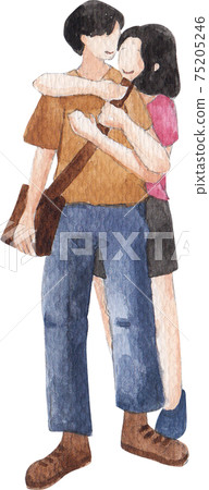 Couple lover character element for valentines day - Stock Illustration ...