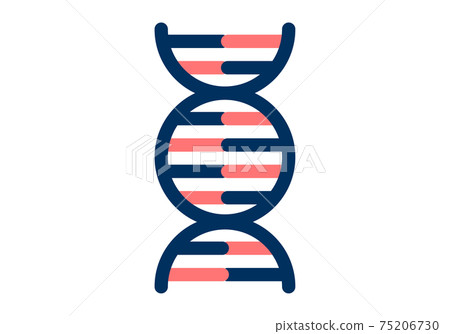 Simple design illustration of DNA - Stock Illustration [75206730] - PIXTA