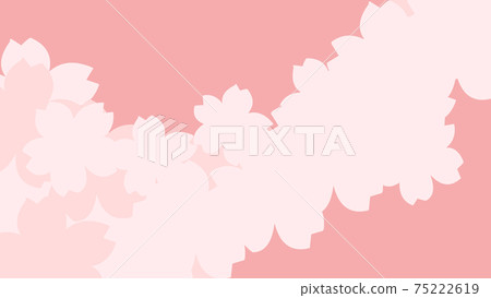 Sakura spring image background illustration - Stock Illustration ...