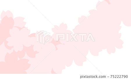 Illustration of background material of Sakura... - Stock Illustration ...