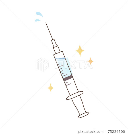 Clean syringe - Stock Illustration [75224500] - PIXTA