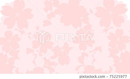 Illustration of background material of Sakura... - Stock Illustration ...