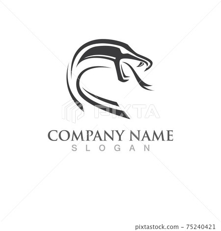 Viper head logo and symbol vector - Stock Illustration [75240421] - PIXTA