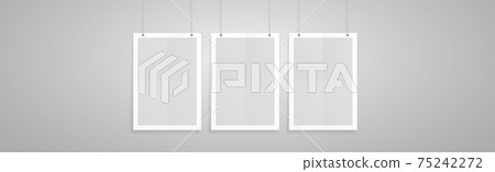 Big White Banner Background Template - Vector... - Stock Illustration ...
