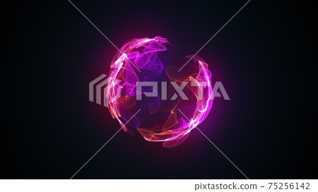 Abstract magic sphere, computer generated... - Stock Illustration [75256142] - PIXTA