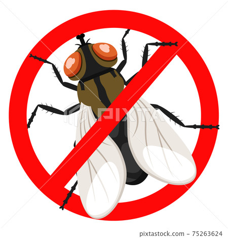 Buzzing Flies Clipart