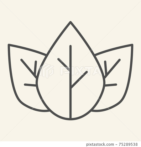 Tea Leaf Outline Tea Leaf Outline Stock Photos, Royalty Free Tea Leaf