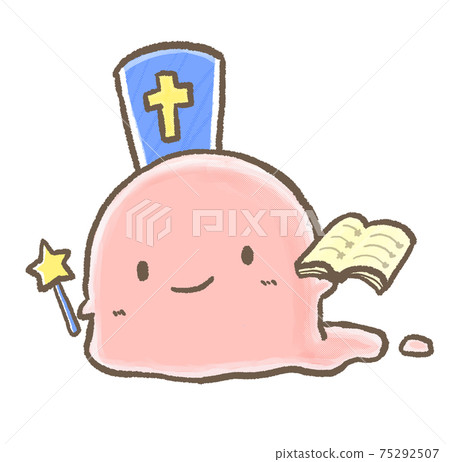 R: More fairy tale RPG ☆ Slime Priest / Monk B - Stock Illustration ...