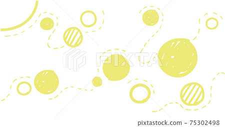 Abstract doodle yellow graphic background... - Stock Illustration ...