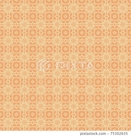 Vector seamless vintage pattern. Floral... - Stock Illustration ...