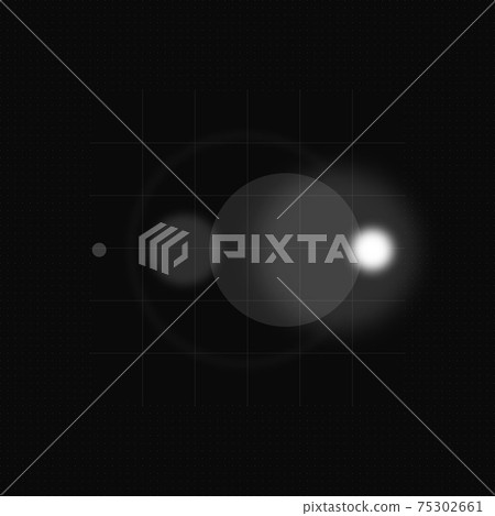 Abstract space background. Minimalist cosmos... - Stock Illustration ...