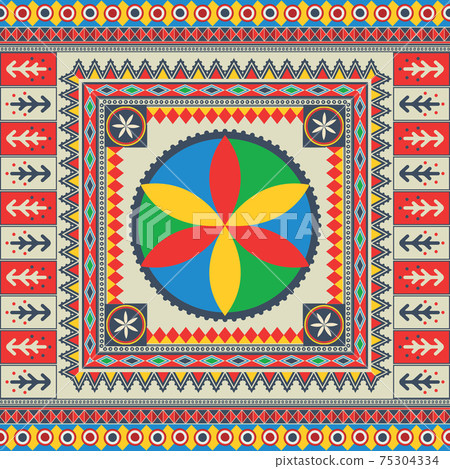 Najdi style pattern 4 - Stock Illustration [75304334] - PIXTA