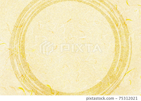 Simple Japanese paper and circled background... - Stock Illustration ...