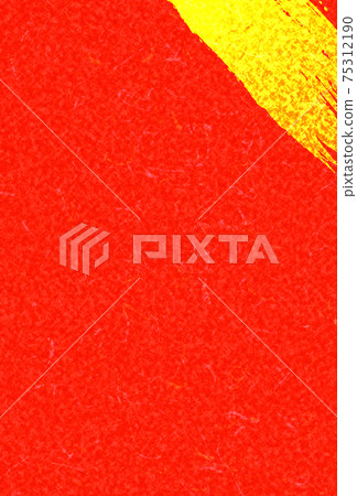 Japanese style background of red Japanese paper... - Stock Illustration ...