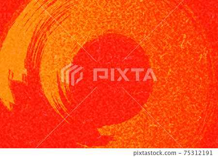 Japanese style background of red Japanese paper... - Stock Illustration ...
