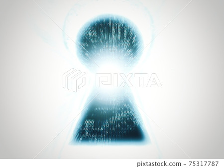 Abstract keyhole - Stock Illustration [75317787] - PIXTA