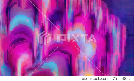 Abstract painting background in purple pink colors - Stock Illustration ...