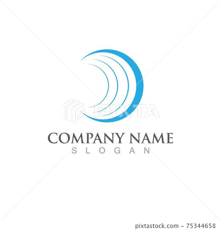 Globe world circle logo and symbol vector - Stock Illustration ...
