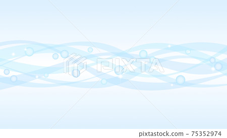 Abstract wave, bubble and light background... - Stock Illustration ...