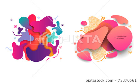Abstract shape design Organic vector curvy element - Stock Illustration ...
