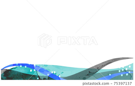 streamline shape, aerodynamic shape, watercolour - Stock Illustration ...
