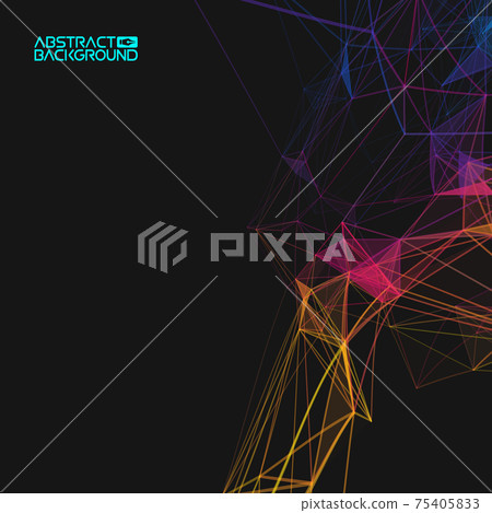 Colorful data abstract infographic. Data... - Stock Illustration ...