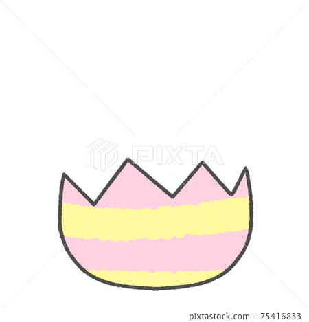 Cracked Easter Egg Clip Art