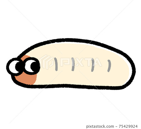 Maggot character - Stock Illustration [75429924] - PIXTA