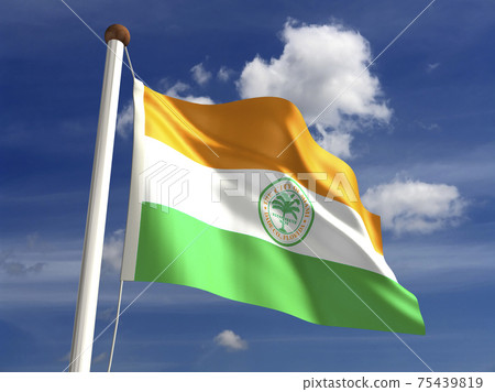 Miami City Flag - Stock Illustration [75439819] - PIXTA